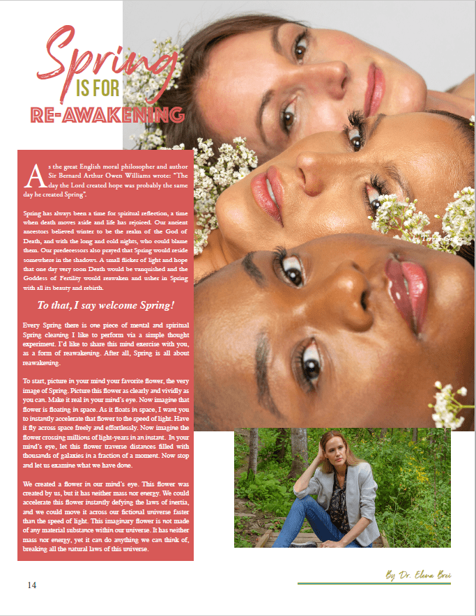 SPRING IS FOR RE-AWAKENING – Nuvsio